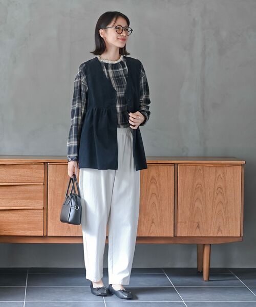 r・p・s ブラウス シャツ 衿レースチェックブラウス レディース : ZOZOTOWN Yahoo!店 - 通販 - Yahoo!ショッピング