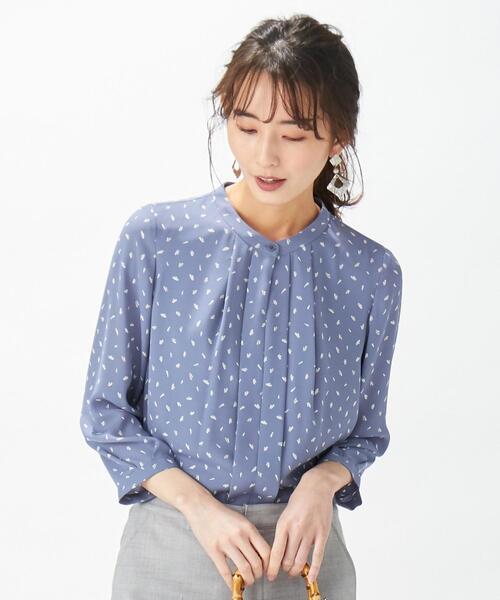 J.PRESS 「J.PRESS」 7分袖ブラウス MEDIUM ブルー レディース : ZOZOTOWN Yahoo!店 - 通販 - Yahoo!ショッピング