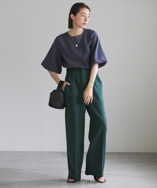 select MOCA 「select MOCA」 7分袖ブラウス FREE ダークネイビー レディース : ZOZOTOWN Yahoo!店 - 通販 - Yahoo!ショッピング