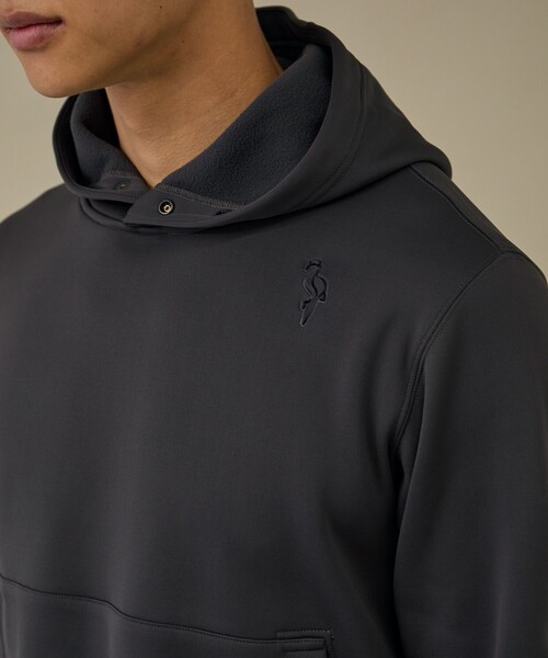 JUN&ROPE'（ジュンアンドロペ） パーカー 「NOIR」裏起毛フーディー