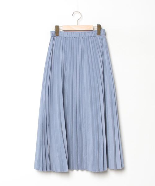 「Simplicite」 プリーツスカート - ブルー レディース : 86704255 : ZOZOTOWN Yahoo!店 - 通販 - Yahoo!ショッピング