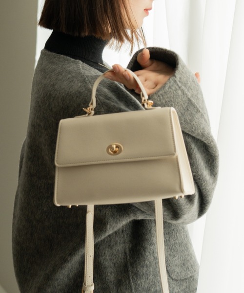 DEVICE（デバイス） ショルダーバッグ バッグ ひねり金具 2WAY ボックス シンプル ショルダーバッグ ハンドバッグ レディース メンズ : ZOZOTOWN Yahoo!店 - 通販 ...