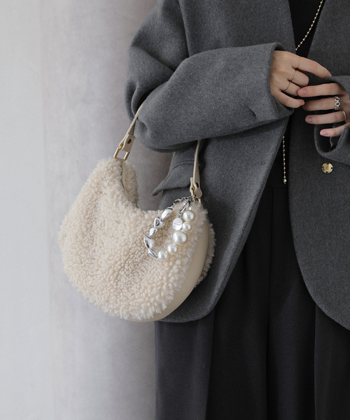 La TOTALITE（ラ トータリテ） ショルダーバッグ バッグ M Rose