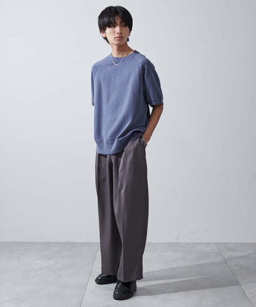 パンツ スラックス メンズ WEGO/「WEB限定」「24年春夏新作」センタープレスワイドスラックス :82909257:ZOZOTOWN Yahoo!店 - 通販 - Yahoo!ショッピング