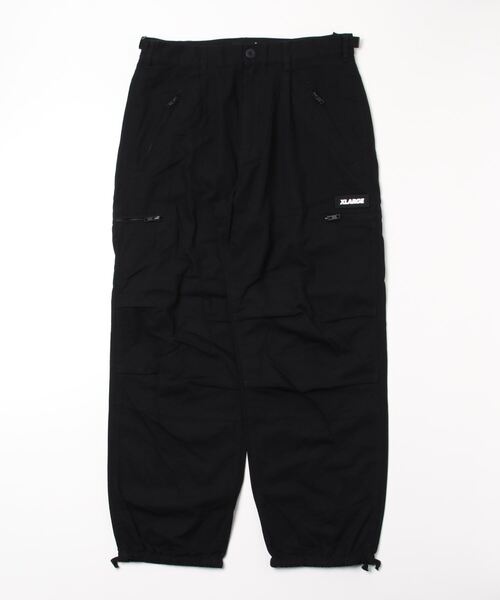 Yahoo!オークション - 「XLARGE」 カーゴパンツ 34inch ブラック メン...