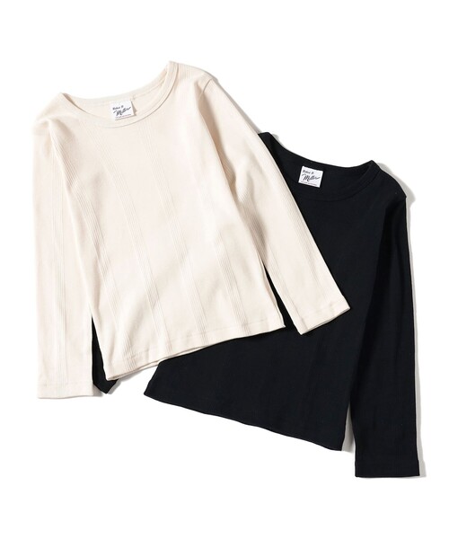 こども ビームス tシャツ Robert P. Miller / Panel-rib Long Sleeve Tee 2pack 2025（90〜140cm） キッズ : ZOZOTOWN ...
