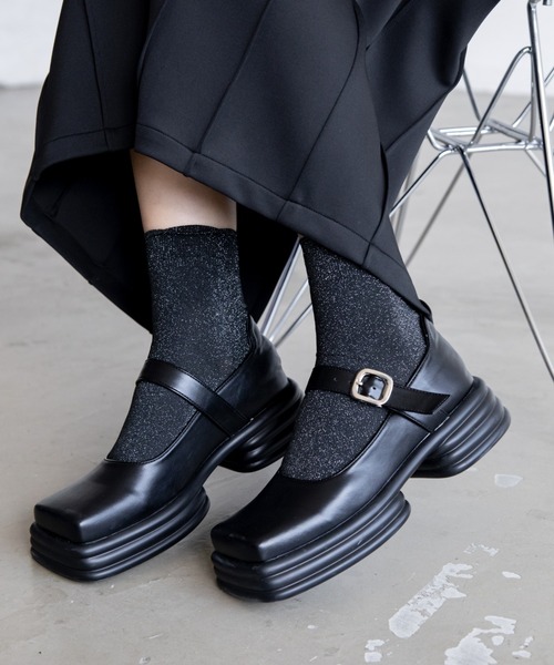 Yahoo!オークション - 「VACANCY」 シューズ LARGE ブラック レディー...