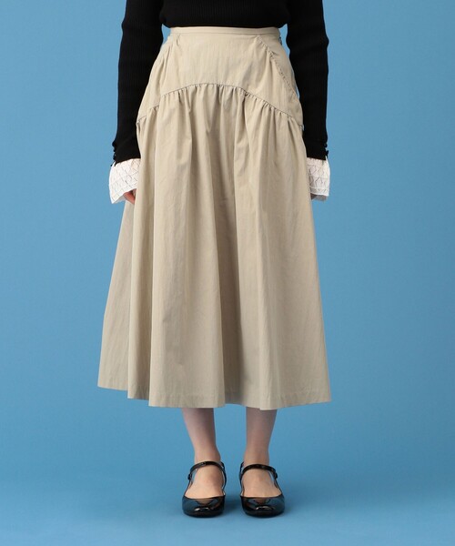 Yahoo!オークション - 「DEICY」 スカート 1 ピンクベージュ レディー...