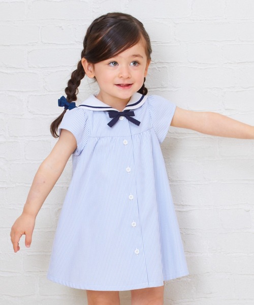 CHOPIN（ショパン） 「KIDS」ノースリーブワンピース 90cm サックスブルー キッズ : ZOZOTOWN Yahoo!店 - 通販 ...