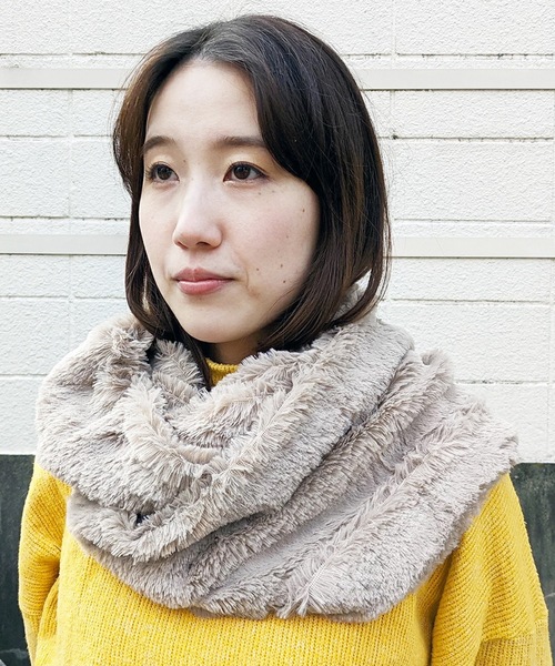 ONE DAY KMC ストール マフラー Select / FAKE FUR SNOOD BATT-0039 レディース メンズ : ZOZOTOWN Yahoo!店 - 通販 ...