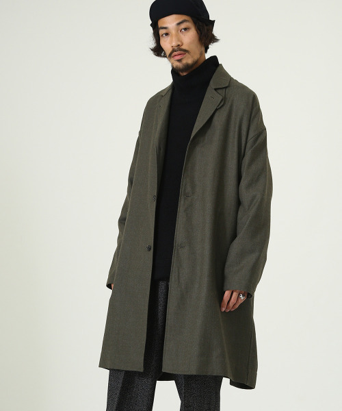 「marka」 チェスターコート 1 グレー メンズ : 80048259 : ZOZOTOWN Yahoo!店 - 通販 - Yahoo!ショッピング