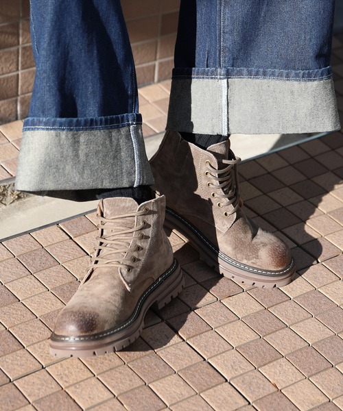 ブーツ 「shoes365」砂漠仕様ワークショートブーツ :80002260:ZOZOTOWN Yahoo!店 - 通販 - Yahoo!ショッピング