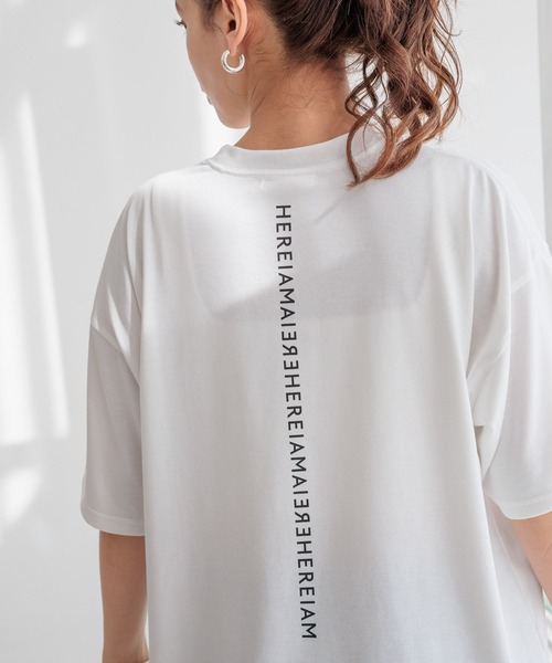 HEREIAM tシャツ 「HEREIAM」速乾/ミラーロゴハーフスリーブTEE レディース メンズ : ZOZOTOWN Yahoo!店 - 通販 - Yahoo!ショッピング
