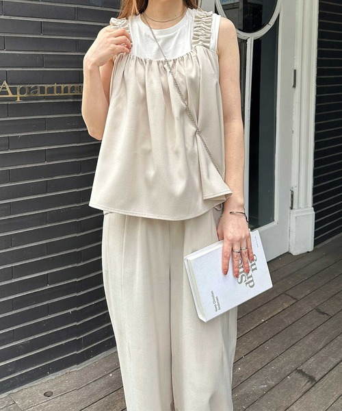 RANAN 「RANAN」 セットアップ LL ベージュ レディース : ZOZOTOWN Yahoo!店 - 通販 - Yahoo!ショッピング