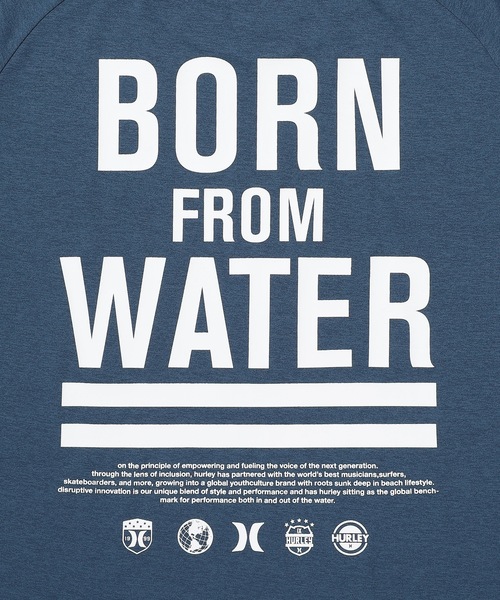 Hurley ラッシュガード 「Hurley/ハーレー」水陸両用ラッシュTシャツ ファントム UPF50+ 吸汗速乾 PHANTOM BFW OVRSZD SS T : ZOZOTOWN ...