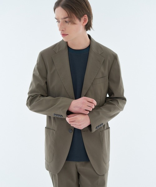 ジャケット テーラードジャケット ESTNATION / リネンブレンドストレッチセットアップジャケット メンズ : 83667263 : ZOZOTOWN Yahoo!店 - 通販 ...