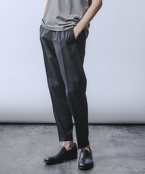 5351 POUR LES HOMMES 「5351 HOMMES」 スラックス 48 ブラック メンズ : ZOZOTOWN Yahoo!店 - 通販 - Yahoo!ショッピング