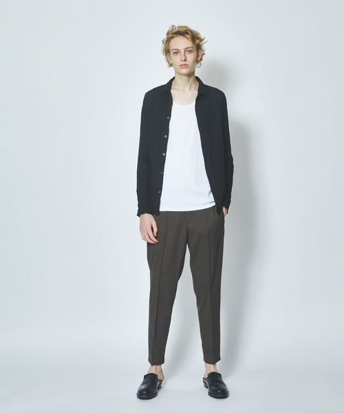 5351 POUR LES HOMMES 「5351 HOMMES」 スラックス 48 ブラック メンズ : ZOZOTOWN Yahoo!店 - 通販 - Yahoo!ショッピング
