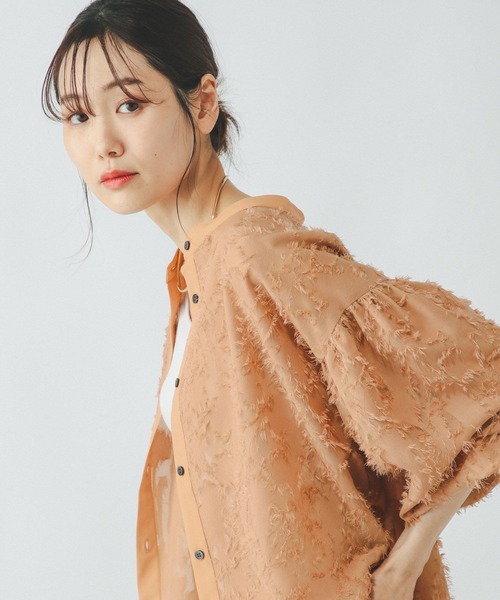 GLOBAL WORK 「GLOBAL WORK」 長袖ブラウス LARGE ピンク系その他 レディース : ZOZOTOWN Yahoo!店 - 通販 - Yahoo!ショッピング