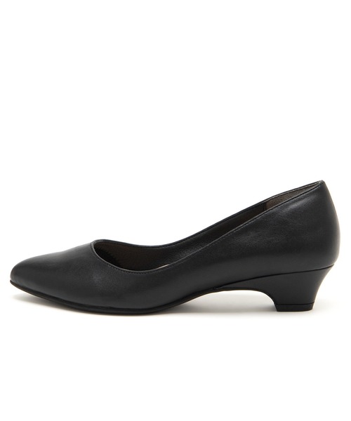 パンプス アーモンドトゥプレーンパンプス「ふわさら」(204-51793)JELLY BEANS(ジェリービーンズ) レディース ...