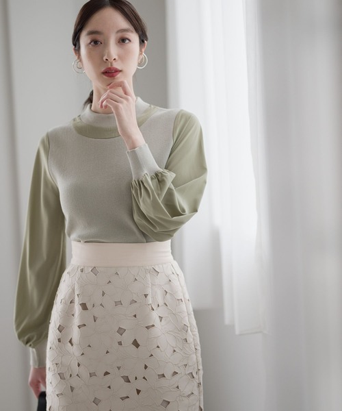 Andemiu ニット セーター エリソデフハクニット 102276 レディース : ZOZOTOWN Yahoo!店 - 通販 ...