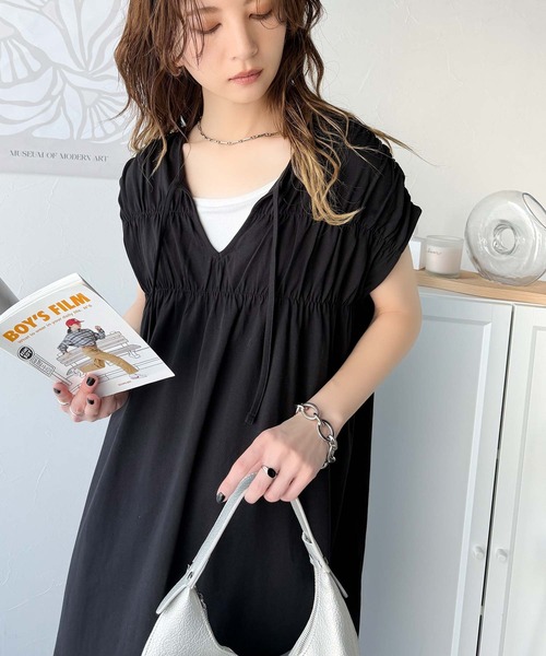 Yahoo!オークション - 「classicalelf」 ノースリーブワンピース MEDIU...