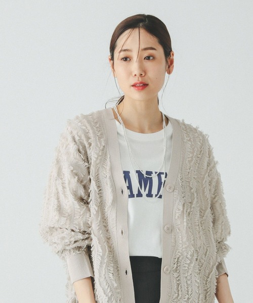 GLOBAL WORK 「GLOBAL WORK」 ニットカーディガン LARGE ライトグレー レディース : ZOZOTOWN Yahoo!店 - 通販 - Yahoo!ショッピング