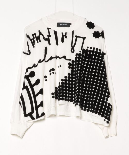 gomme 「gomme」 ドルマンスリーブカットソー MEDIUM ホワイト レディース : ZOZOTOWN Yahoo!店 - 通販 - Yahoo!ショッピング