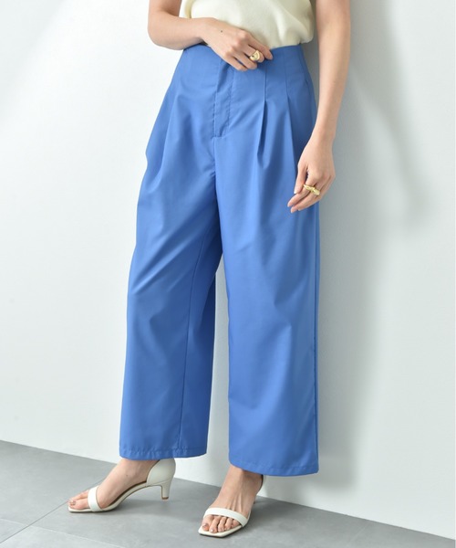 INTERPLANET パンツ TRタックワイドパンツ レディース : ZOZOTOWN Yahoo!店 - 通販 - Yahoo!ショッピング