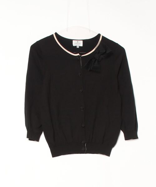 LANVIN en Bleu 「LANVIN Bleu」 ニットカーディガン 38 ブラック レディース : ZOZOTOWN Yahoo!店 - 通販 - Yahoo!ショッピング