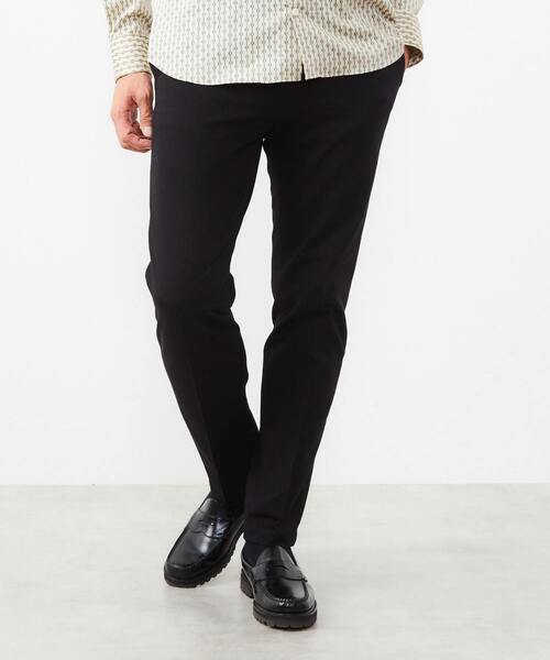 MEN'S MELROSE スラックス グレンチェックニットサッカーパンツ(セットアップ可) メンズ : ZOZOTOWN Yahoo!店 - 通販 - Yahoo!ショッピング