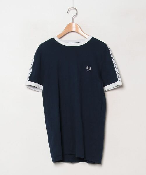 FRED PERRY 「FRED PERRY」 半袖Tシャツ S ブルー メンズ : ZOZOTOWN Yahoo!店 - 通販 - Yahoo!ショッピング
