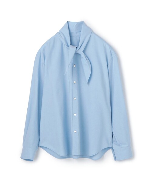 MACPHEE（マカフィー） ブラウス シャツ コットンオックスフォード