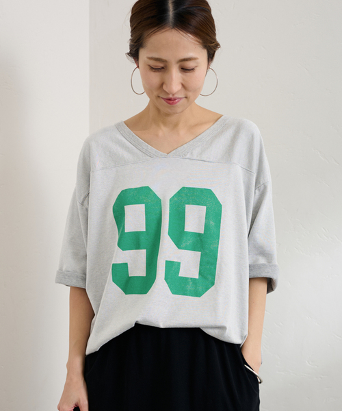 FRAMeWORK 「FRAMeWORK」 7分袖カットソー FREE ライトグレー レディース : ZOZOTOWN Yahoo!店 - 通販 - Yahoo!ショッピング