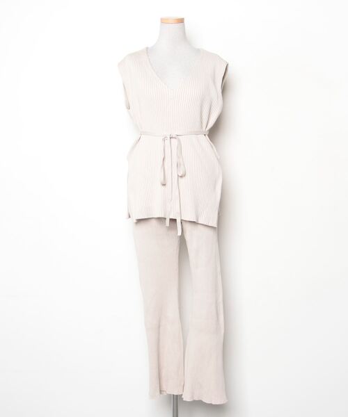 SNIDEL 「SNIDEL」 セットアップ 0 ベージュ レディース : ZOZOTOWN Yahoo!店 - 通販 - Yahoo!ショッピング