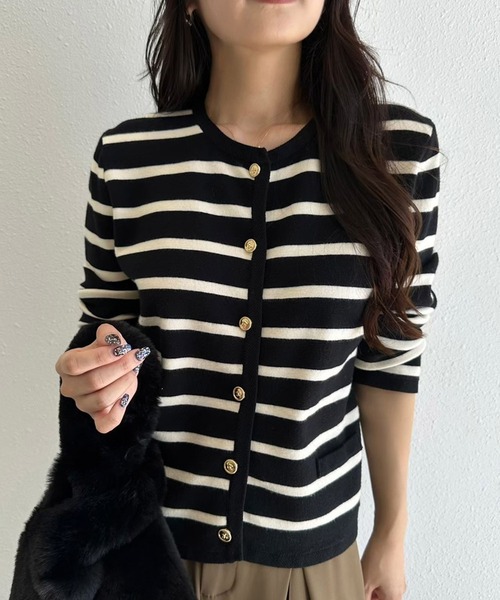 Edit Sheen 「Edit Sheen」 ニットカーディガン M ブラック レディース : ZOZOTOWN Yahoo!店 - 通販 - Yahoo!ショッピング