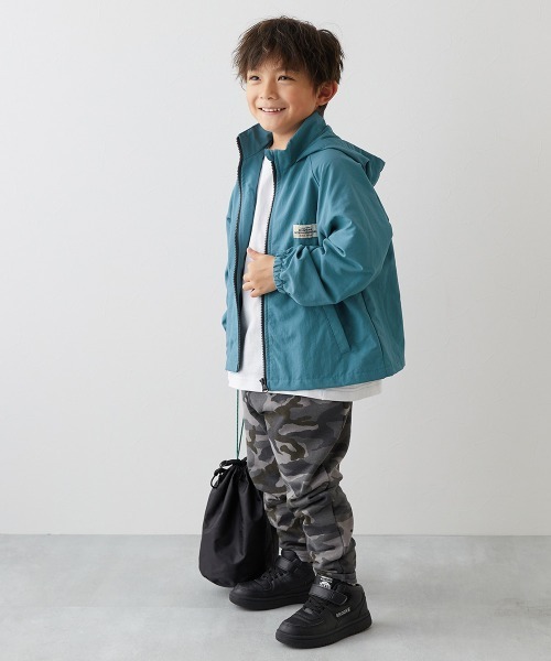 devirock ブルゾン ジャンバー アウター 撥水 ナイロン 配色ラグラン ウインドブレーカー キッズ 子供服 男の子 女の子 : ZOZOTOWN Yahoo!店 - 通販 ...