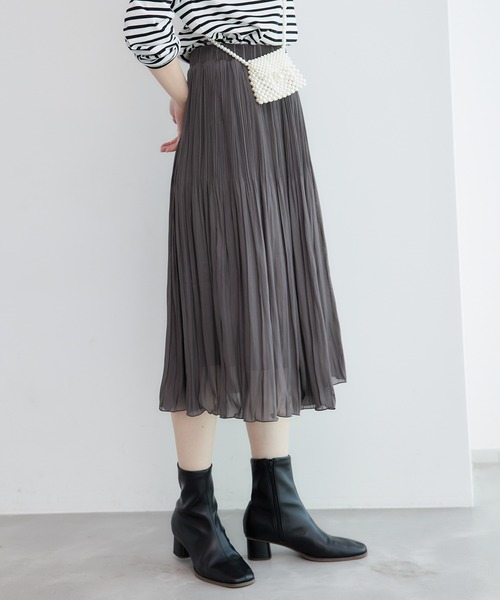 スカート 着丈が選べるエアリーブライトプリーツスカート レディース :85658274:ZOZOTOWN Yahoo!店 - 通販 ...