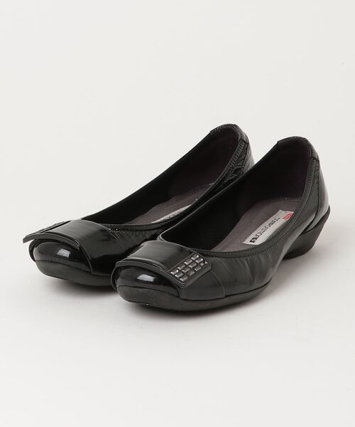 Composition9 「COMPOSITION9」 ビジューフラットパンプス - ブラック レディース : ZOZOTOWN Yahoo!店 - 通販 - Yahoo!ショッピング