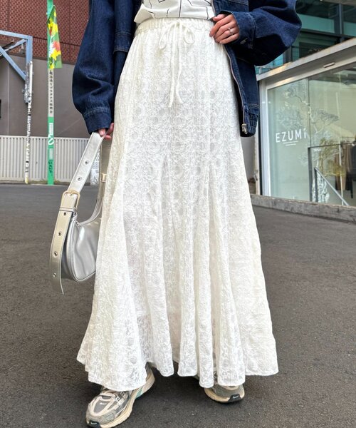 CIAOPANIC TYPY（チャオパニックティピー） フレアスカート ONE SIZE ホワイト レディース : ZOZOTOWN Yahoo!店 - 通販 - Yahoo!ショッピング