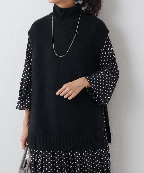 BEARDSLEY 「BEARDSLEY」 ノースリーブニット FREE ブラック レディース : ZOZOTOWN Yahoo!店 - 通販 - Yahoo!ショッピング