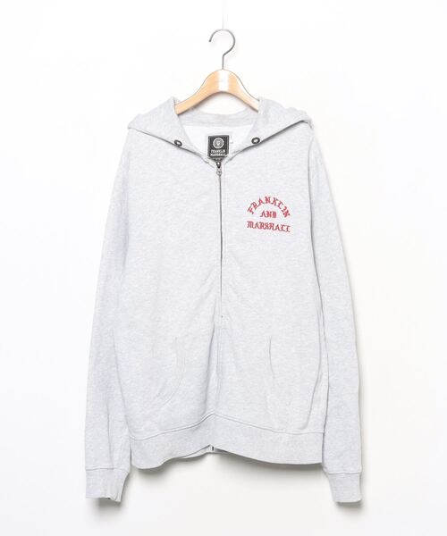FRANKLIN & MARSHALL 「FRANKLIN MARSHALL」 ジップアップパーカー L グレー メンズ : ZOZOTOWN Yahoo!店 - 通販 - Yahoo!ショッピング