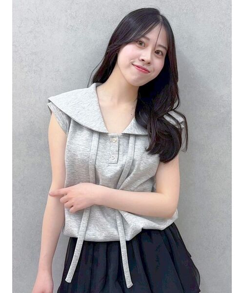 dazzlin tシャツ セーラーカラースウェット レディース : ZOZOTOWN Yahoo!店 - 通販 - Yahoo!ショッピング