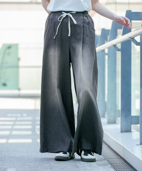 LAKOLE ジーンズ デニム デニムパンツ 「接触冷感」ドロストデニム / 572120 レディース : ZOZOTOWN Yahoo!店 - 通販 - Yahoo!ショッピング