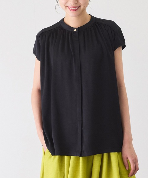 JAYRO ブラウス シャツ サテンギャザーブラウス レディース : ZOZOTOWN Yahoo!店 - 通販 - Yahoo!ショッピング