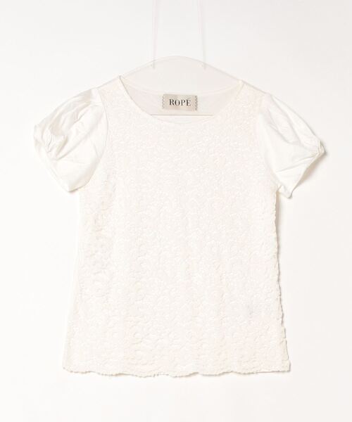 ROPE' PICNIC 「ROPE' PICNIC」 レース半袖カットソー M ホワイト レディース : ZOZOTOWN Yahoo!店 - 通販 - Yahoo!ショッピング