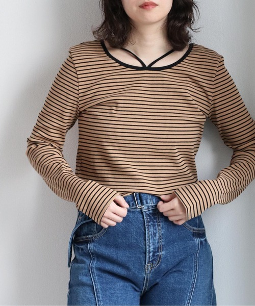 cepo tシャツ Tシャツ ネックストラップロンTee 2WAY レディース : ZOZOTOWN Yahoo!店 - 通販 - Yahoo!ショッピング