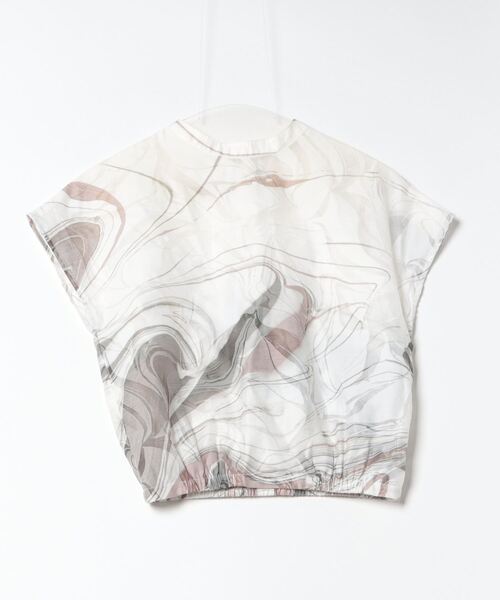 Ameri 「AMERI」 半袖ブラウス SMALL ベージュ レディース : ZOZOTOWN Yahoo!店 - 通販 - Yahoo!ショッピング