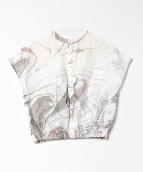 Ameri 「AMERI」 半袖ブラウス SMALL ベージュ レディース : ZOZOTOWN Yahoo!店 - 通販 - Yahoo!ショッピング