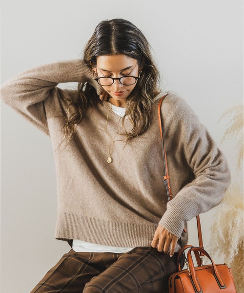 BAYFLOW 「BAYFLOW」 Vネックニット MEDIUM ベージュ レディース : ZOZOTOWN Yahoo!店 - 通販 - Yahoo!ショッピング